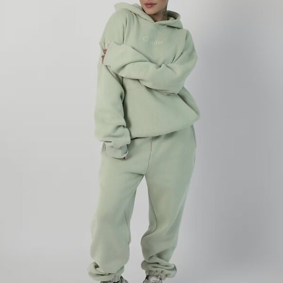 Comfrt | Tops | Comfrt Matching Set Green Tea | Poshmark